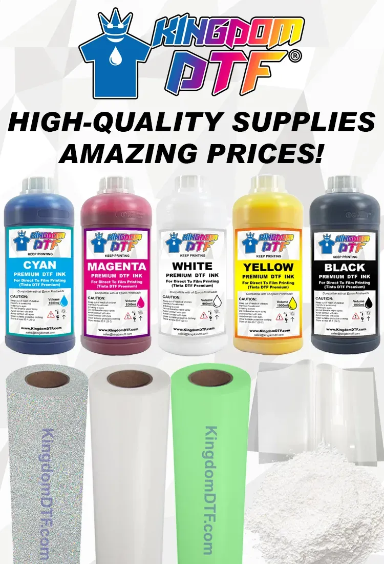 Essential DTF Supplies: A Complete Guide for Beginners